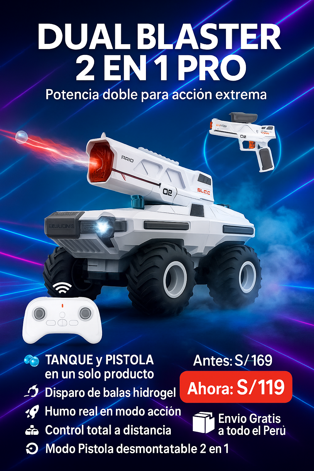 DUAL BLASTER 2 EN 1 PRO – Cy-Import